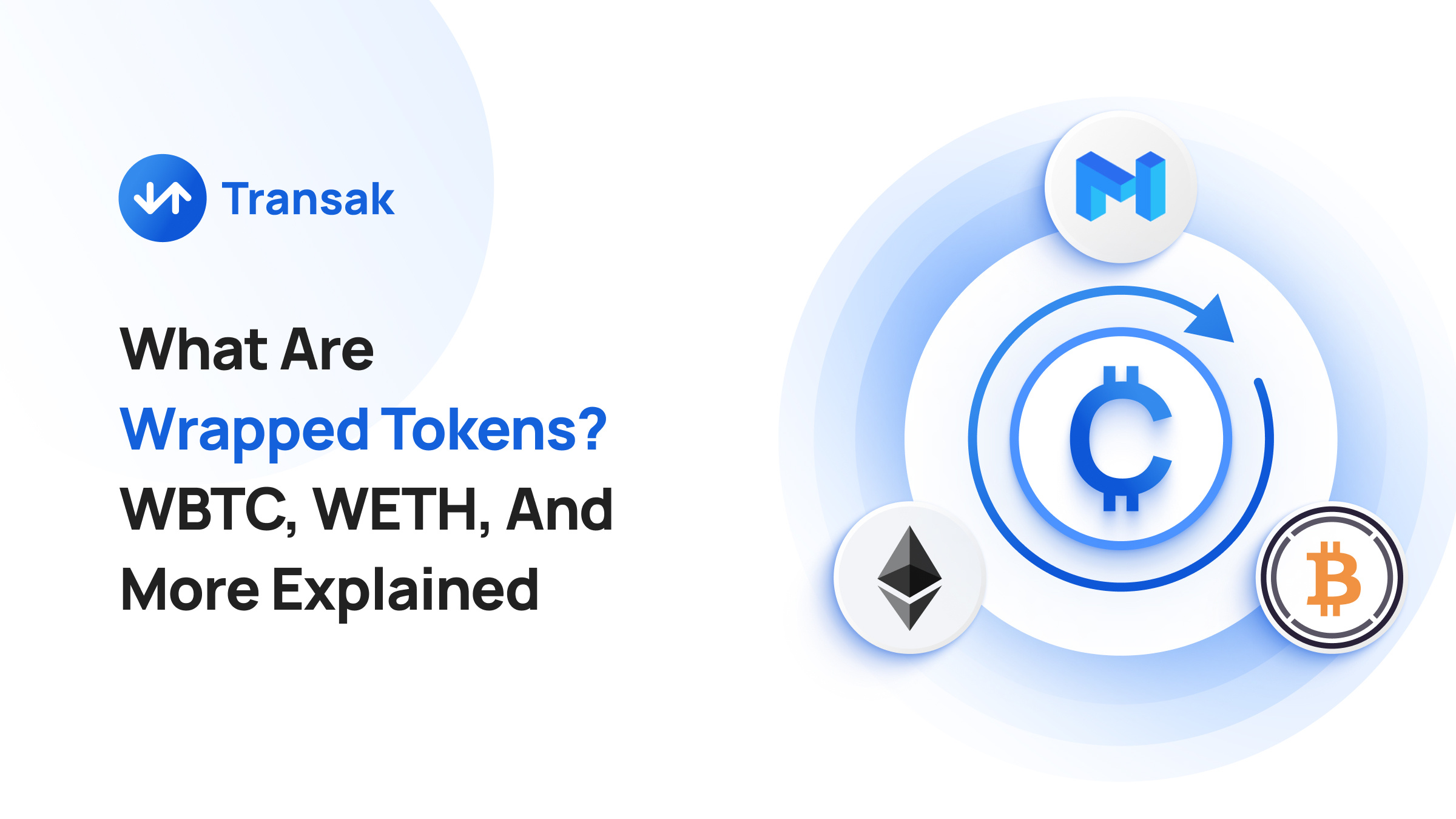 What Are Wrapped Tokens? WBTC, WETH, And More Explained | Transak